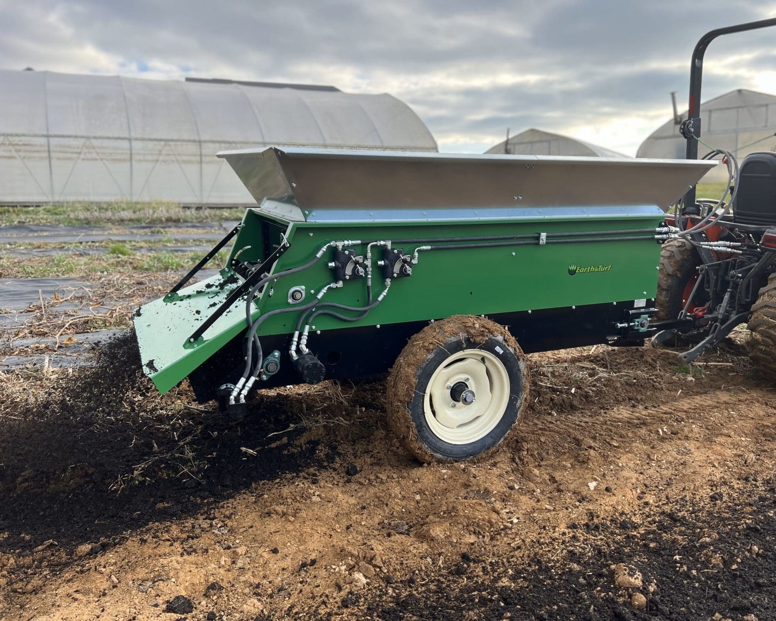 Large Tow Behind Compost Spreader | MultiSpread 320