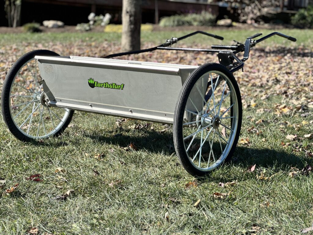 Stainless Steel Drop Spreaders For Sale | Earth & Turf