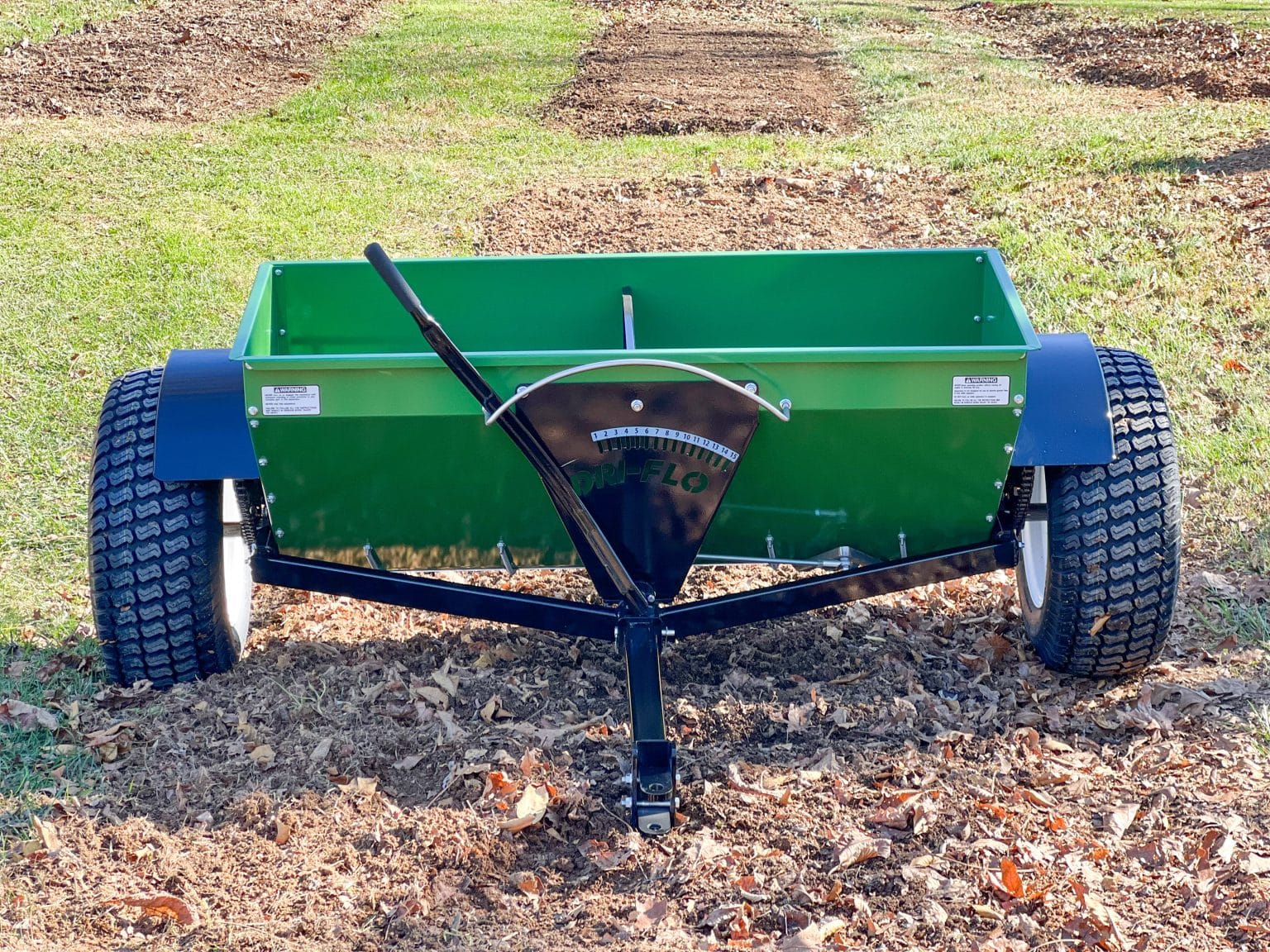 Lime Drop Spreaders By Earth & Turf | Dri-Flo Drop Spreaders